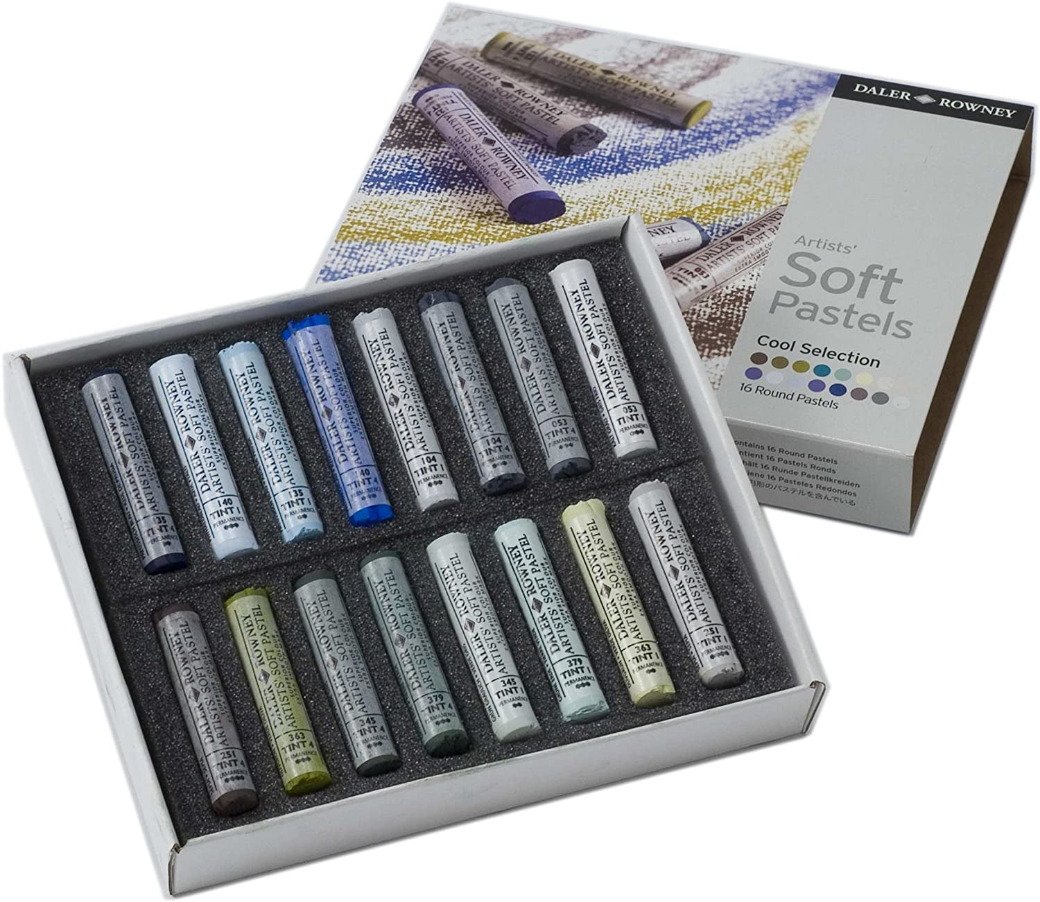 SOFT PASTEL SET - 16 COOL