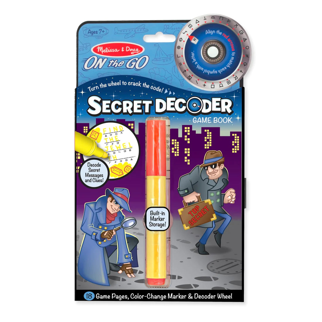 Secret Decoder Game Book – Art & Hobby