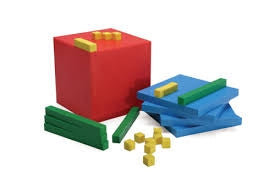 Base Ten Stackable Set (111 Pc) Blue,Grn,Yell