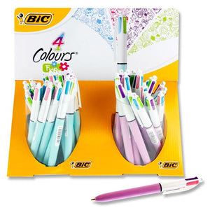 Bic 4 Colour Pen Pastels