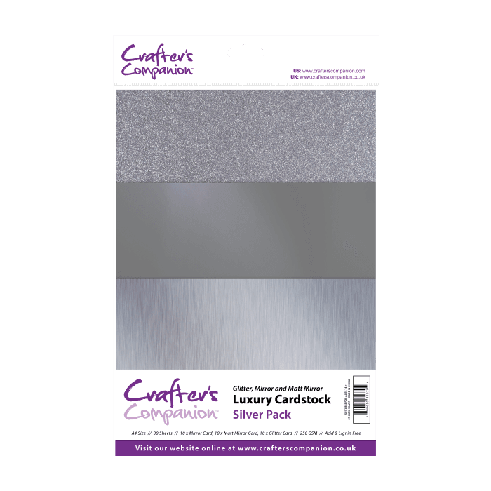 Luxury Cardstock Pack - Silver
