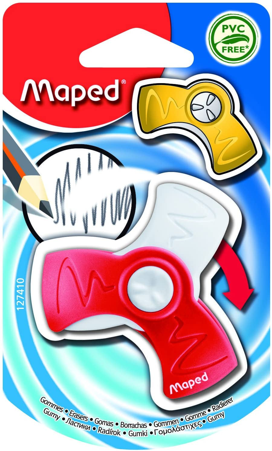 MAPED SPIN ERASER