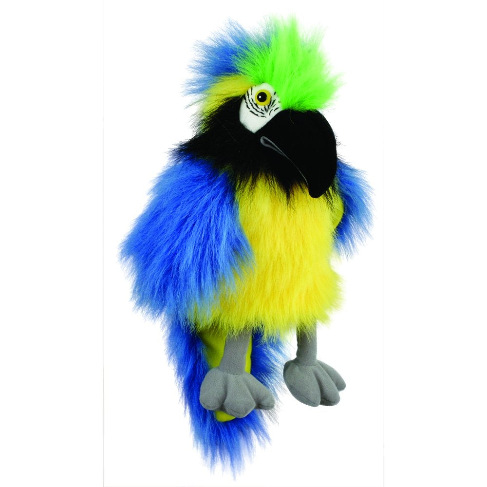 PUPPET BABY BIRD- BLUE & GOLD MACAW